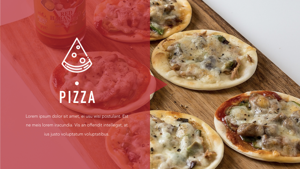 Pizza Keynote Presentation Template