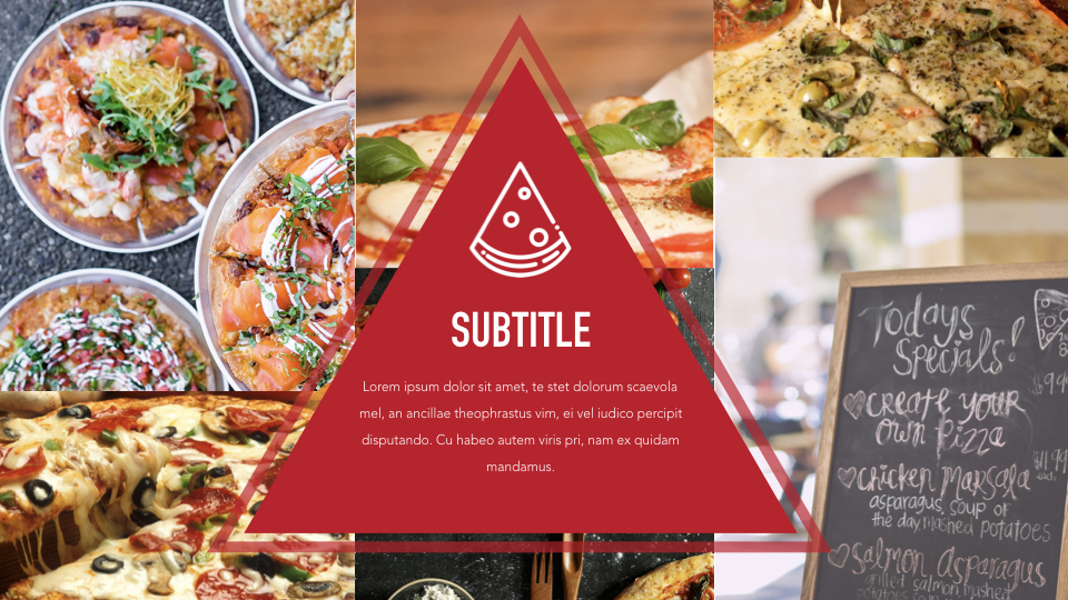 Pizza Keynote Presentation Template