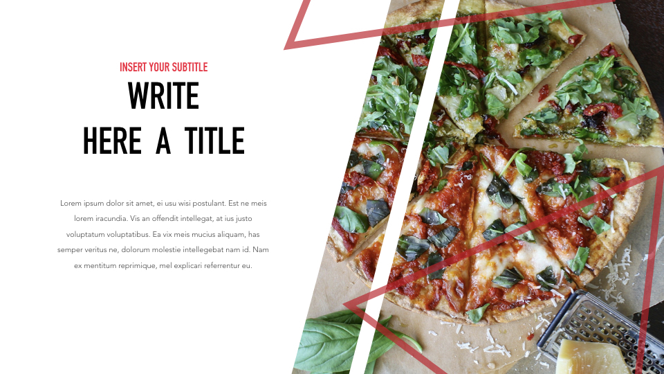 Pizza Keynote Presentation Template