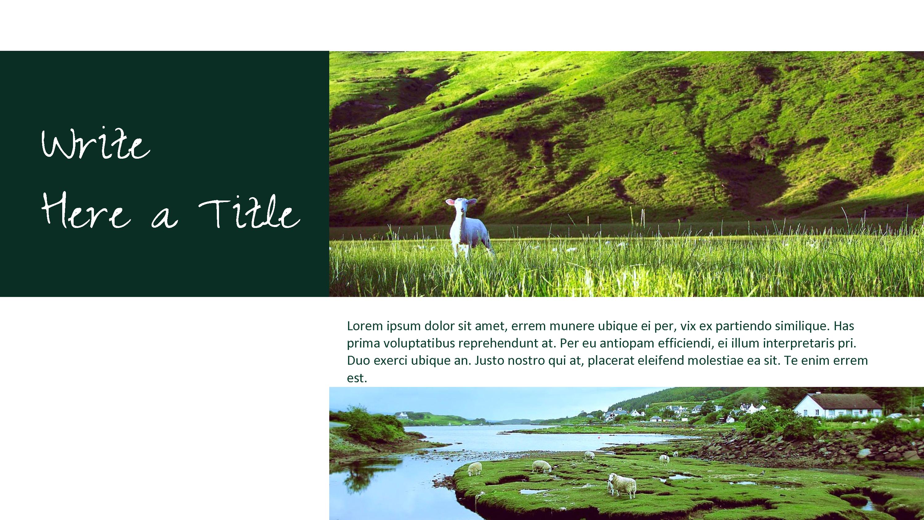 Farm and Livestock Google Slides Presentation