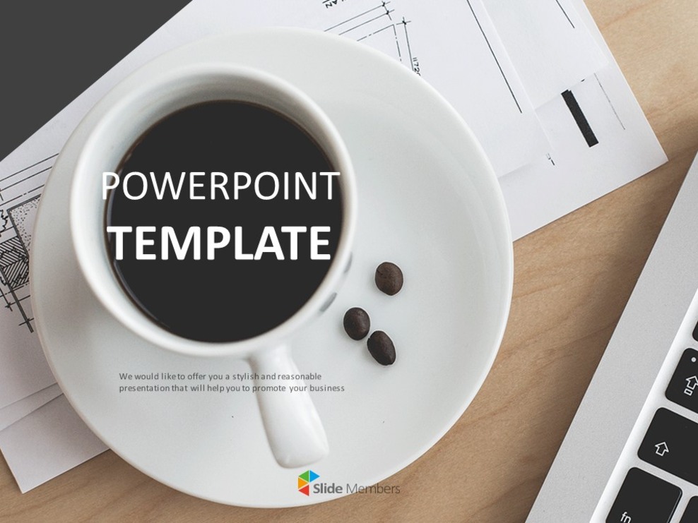 Koffie Powerpoint Sjabloon