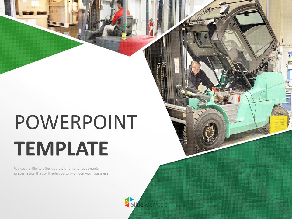 Forklift - Free Powerpoint Sample
