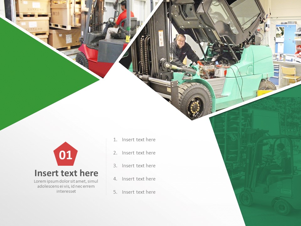 Forklift - Free Powerpoint Sample
