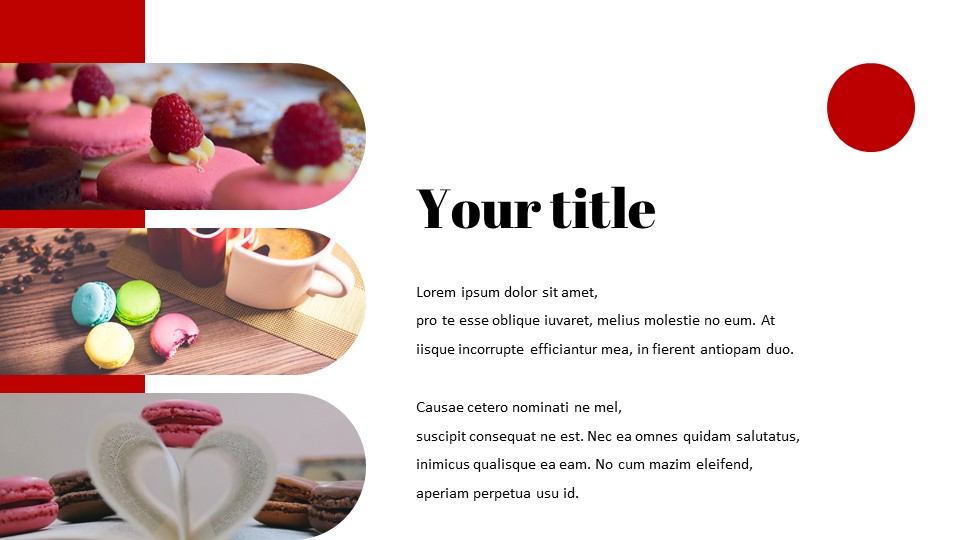 Macaron Google Slides Presentation|Food