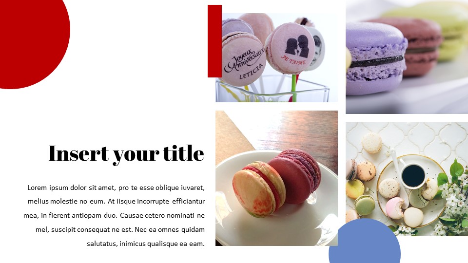 Macaron Google Slides Presentation|Food