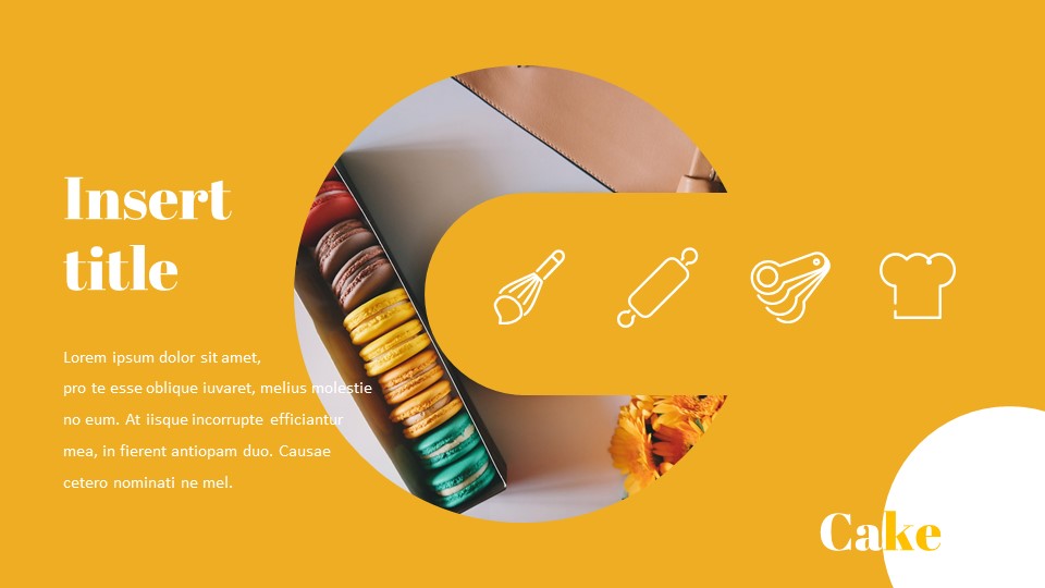 Macaron Google Slides Presentation|Food