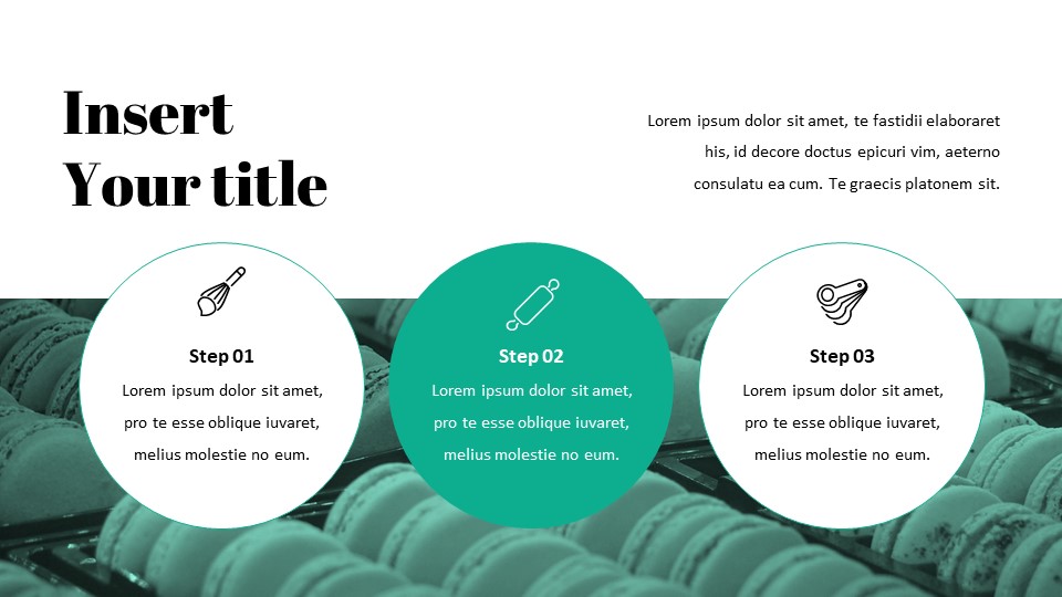 Macaron Google Slides Presentation|Food
