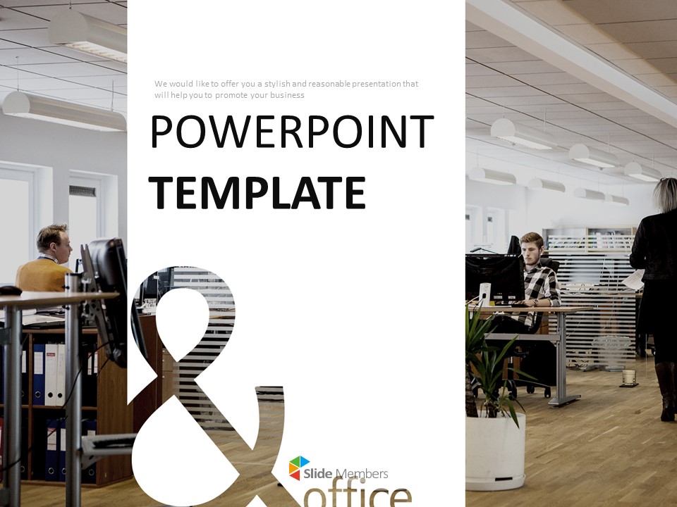 Clean Office - Free PPT Template