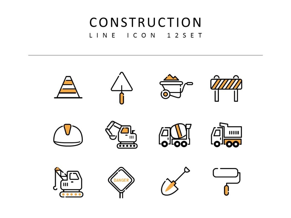 Construction Icons Set