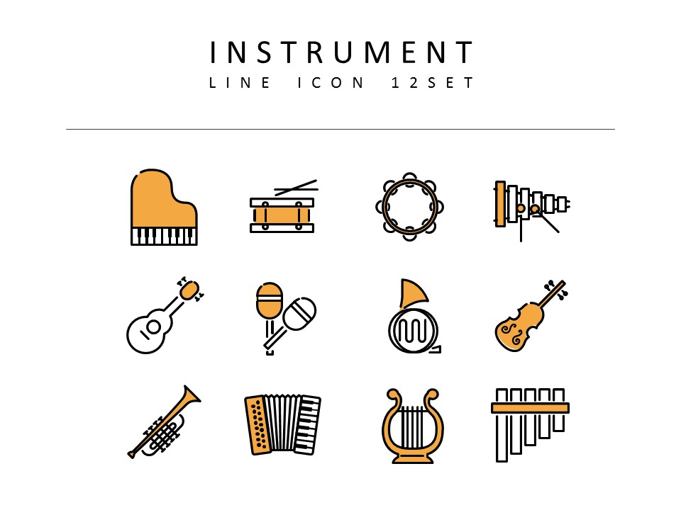 Musical Instrument Vector Art