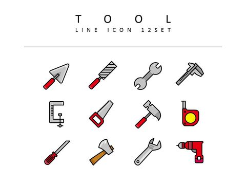 Tool Vector Icons|Diagram