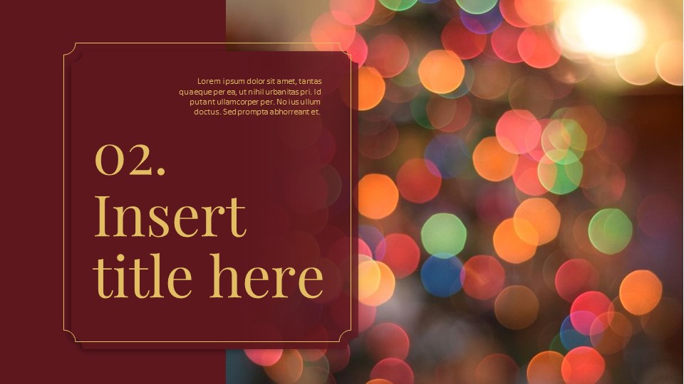 Merry Christmas Google Slides Themes