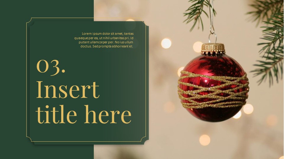 Christmas Slides Theme Daxorder