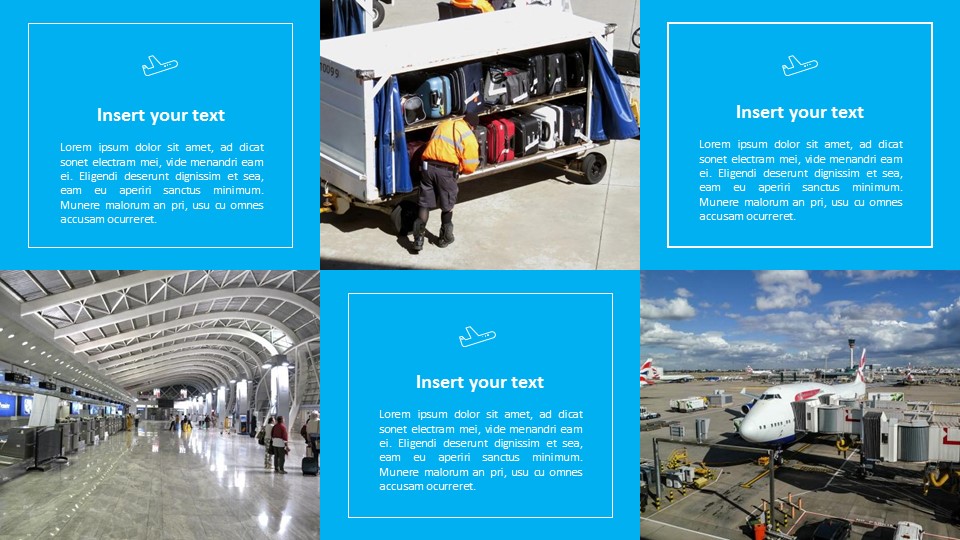 Airplane Trip Google Slides Presentation|Travel