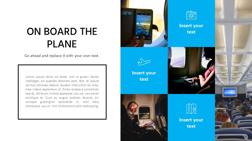 Airplane Trip Google Slides Presentation|Travel