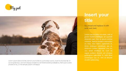 My Pet Google Presentation Slides