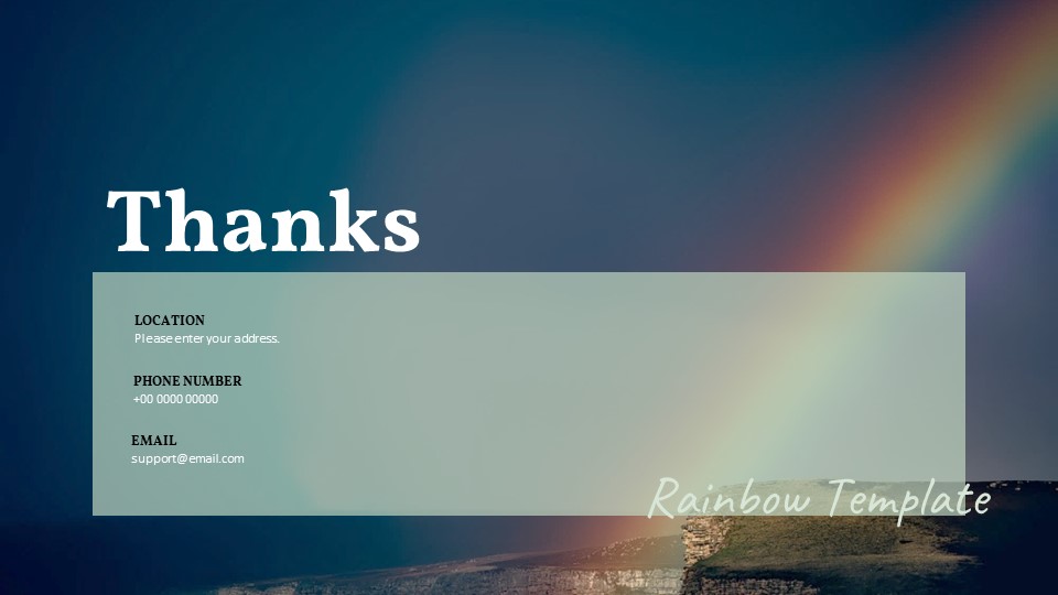 Rainbow Google Slides Themes & Templates