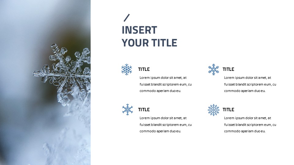 Winter Presentation Google Slides Templates|Nature