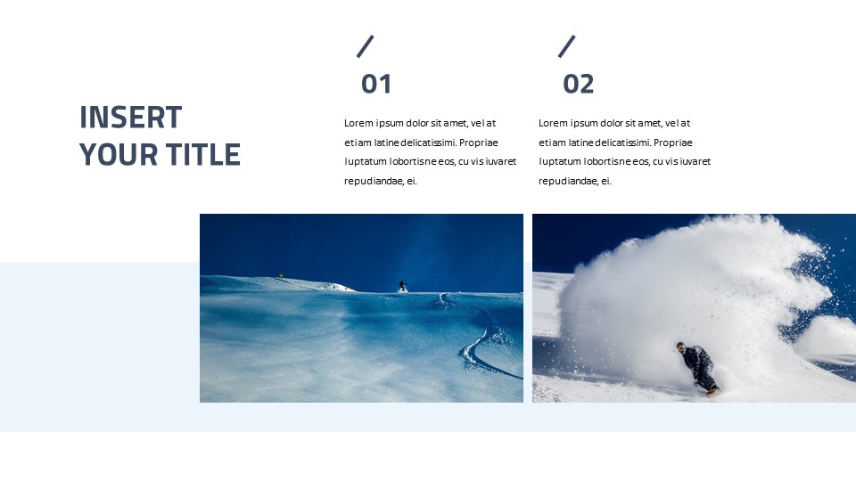 Winter Presentation Google Slides Templates|Nature