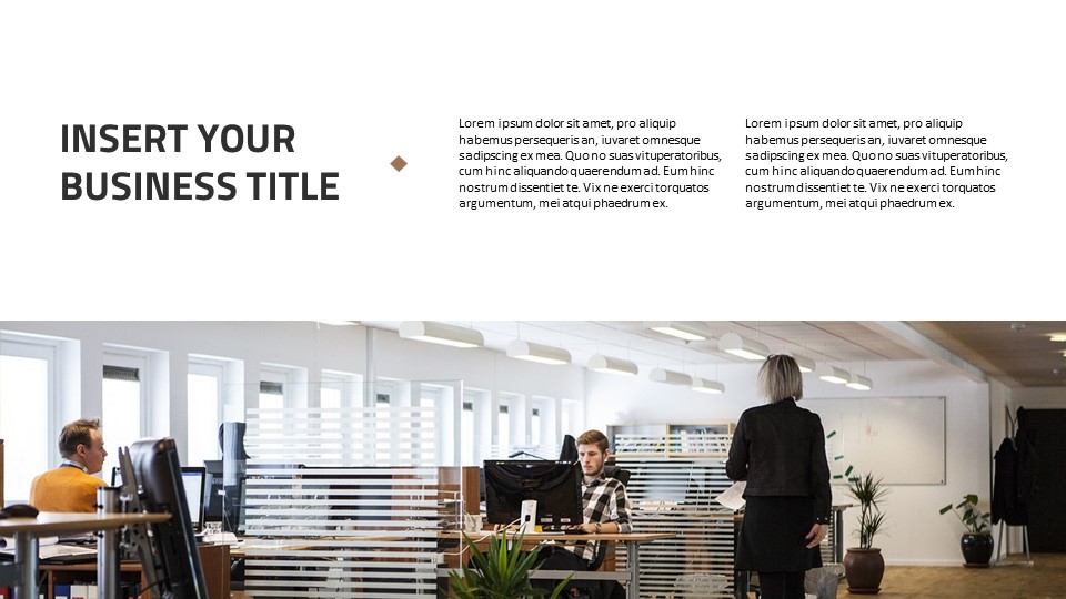 Company introduction Simple Google Slides Templates