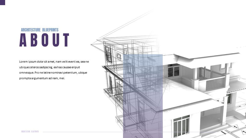 Architecture Blueprints Google PPT Templates