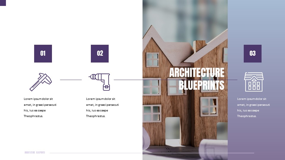 Architecture Blueprints Google PPT Templates
