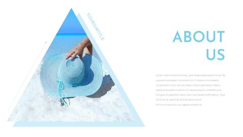 Summer Beach Google Slides Presentation Templates