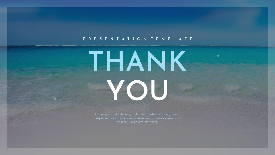 Summer Beach Google Slides Presentation Templates