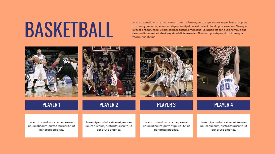 Basketball Playing Google Slides for mac|Sports