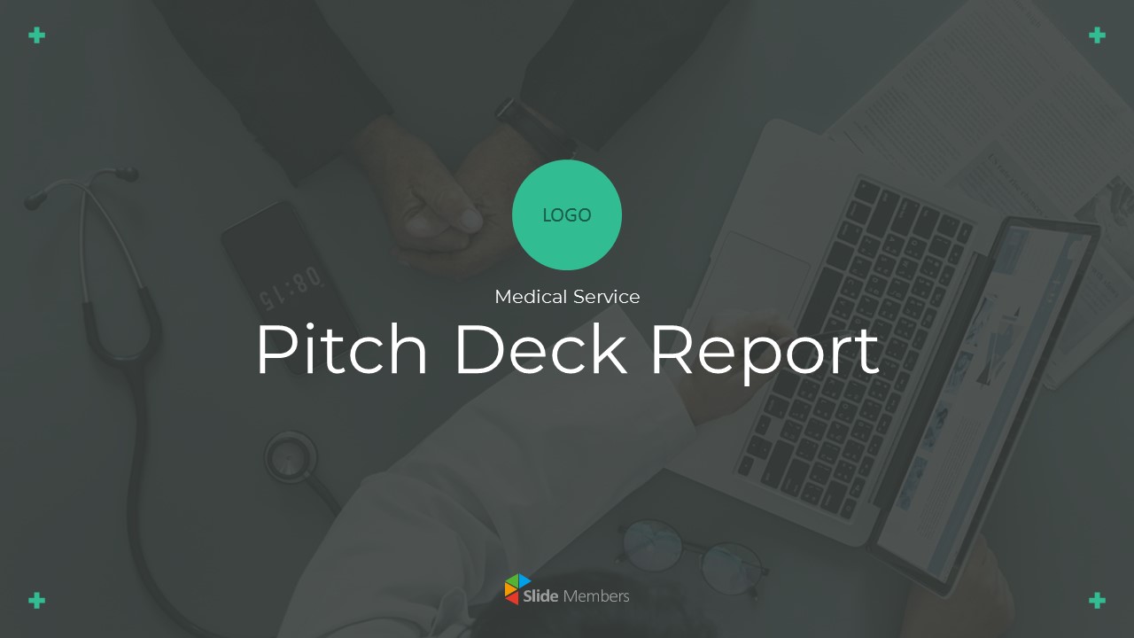Medical Service Pitch Deck PowerPoint Templates