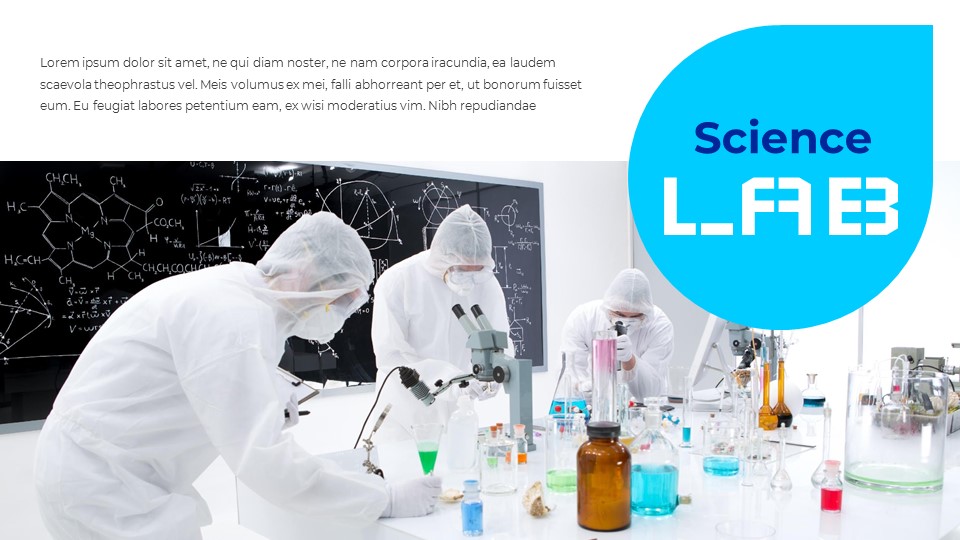 Science Lab Presentation Google Slides Templates