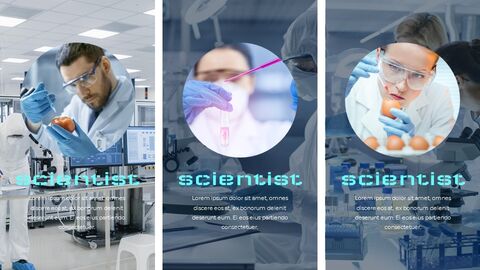 Science Lab Presentation Google Slides Templates