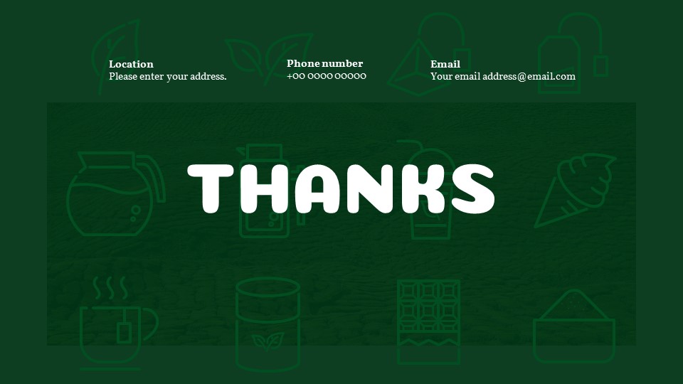 Green Tea Google Slides Template Diagrams Design