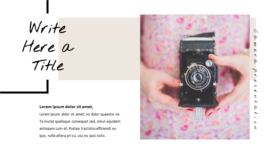 Camera Google Presentation Slides