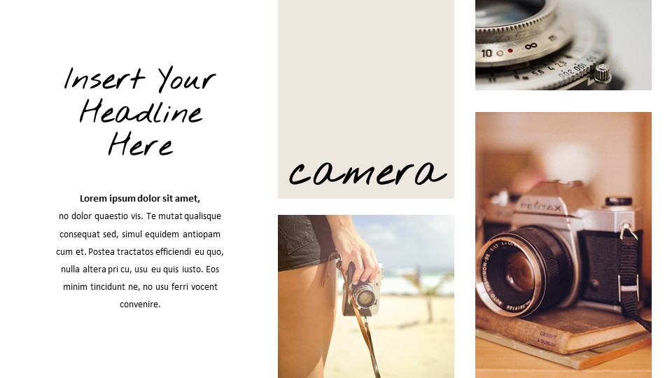 Camera Google Presentation Slides