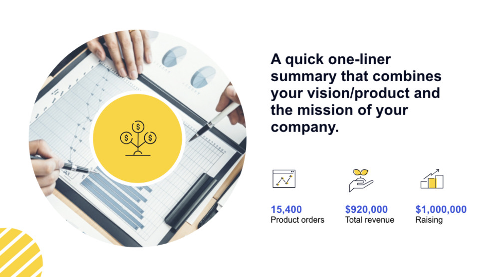 Finance Pitch Deck Apple Keynote Template