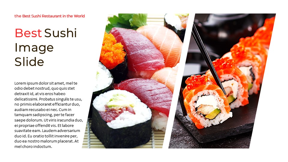 The Best Sushi Restaurant in the World Google Slides|Food