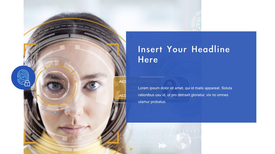 Biometrics Security Ultimate Keynote Template
