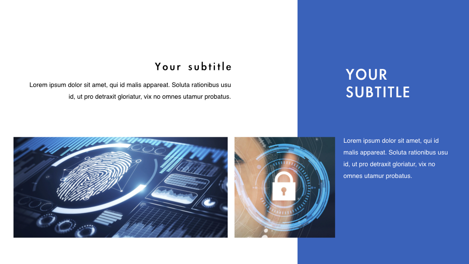 Biometrics Security Ultimate Keynote Template