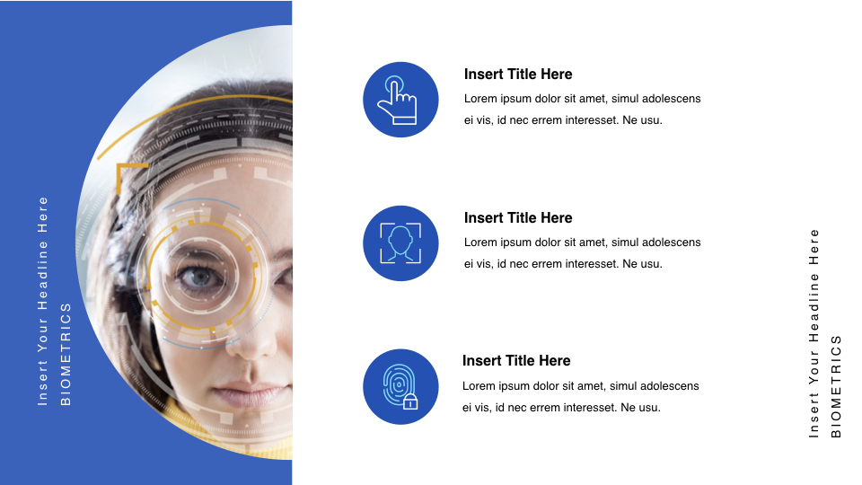 Biometrics Security Ultimate Keynote Template