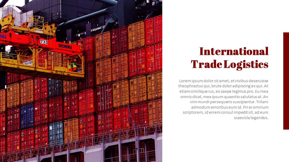 International trade logistics Google Slides Themes