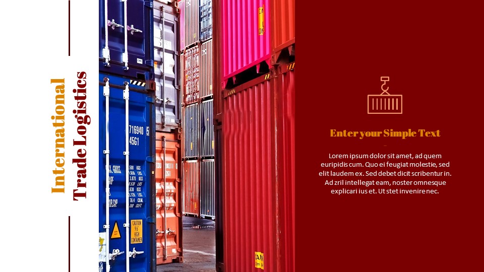 International trade logistics Google Slides Themes