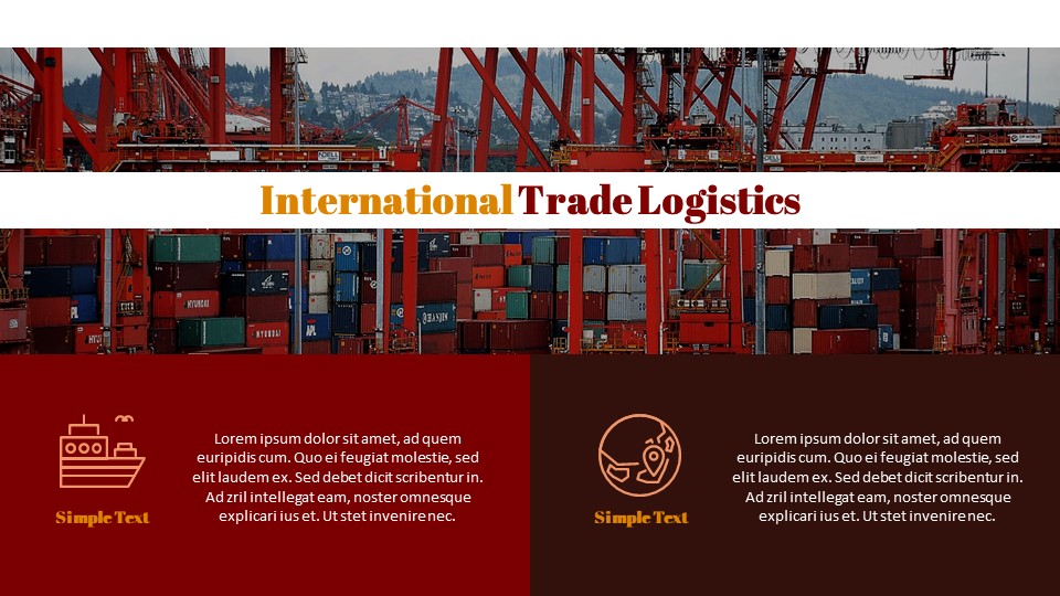 International trade logistics Google Slides Themes