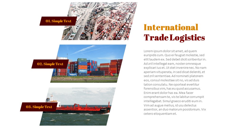 International trade logistics Google Slides Themes