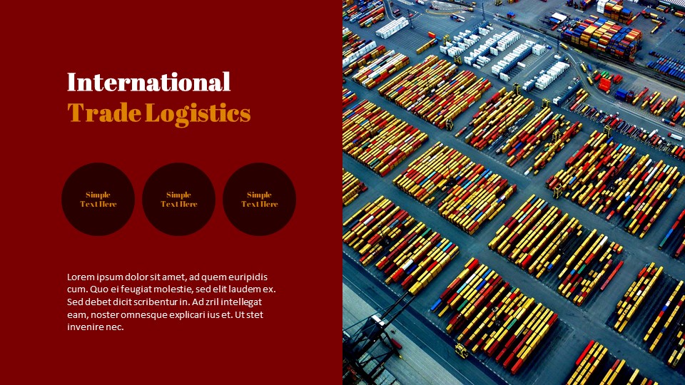 International trade logistics Google Slides Themes