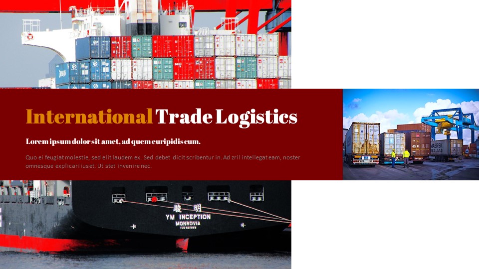 International trade logistics Google Slides Themes