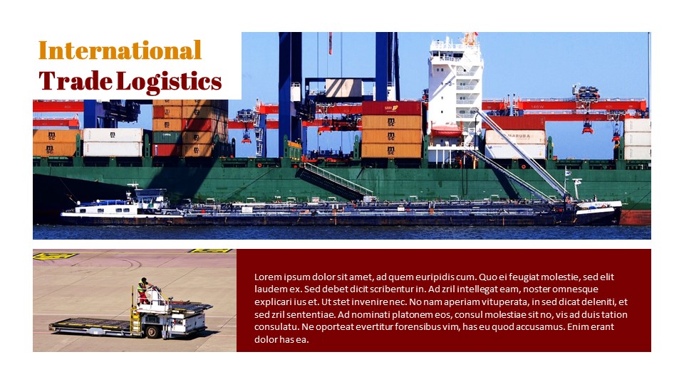 International trade logistics Google Slides Themes