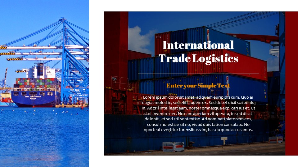 International trade logistics Google Slides Themes