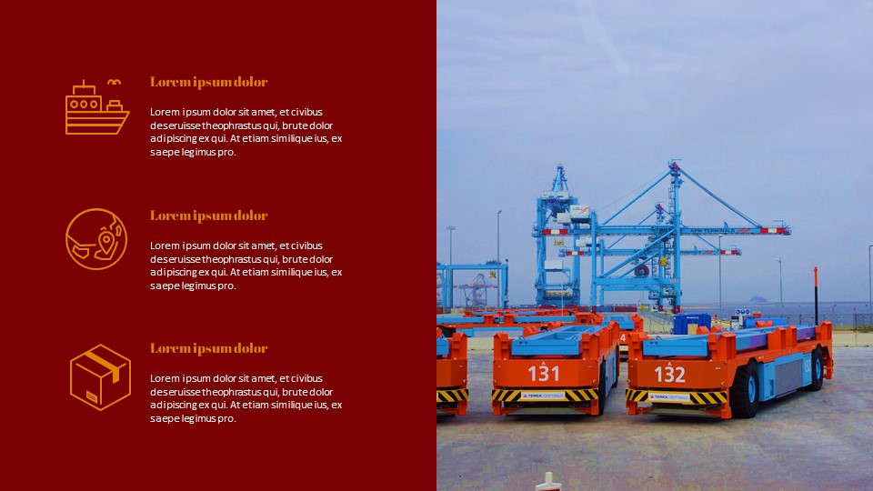 International trade logistics Google Slides Themes