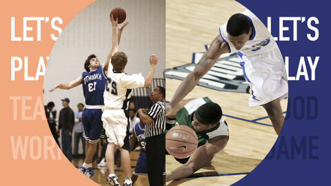 Basketball Playing Creative Keynote